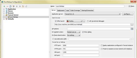Deployment How To Config Tomcat Like This In Idea Stack Overflow