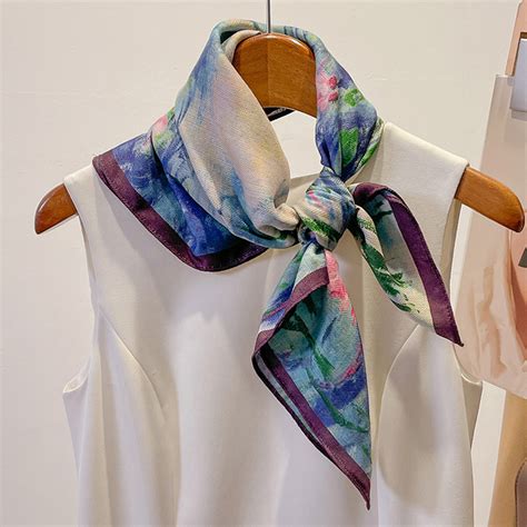 위드썸띵 엘본 스카프 넥카프 여자스카프 머플러 숄 사각스카프 스카프브랜드 마름모스카프 50대스카프