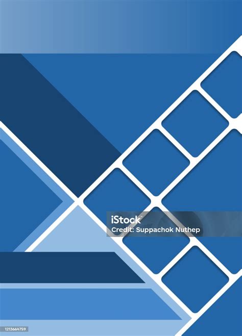 Desain Abstrak Template Sampul Biru Dengan Ruang Salin Ilustrasi Stok Unduh Gambar Sekarang