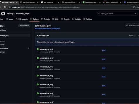 Automate R Scripts With Github Actions Deploy A Model