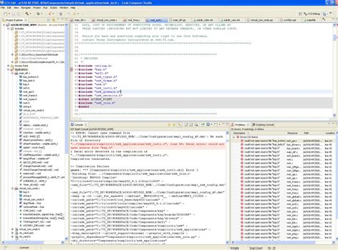 ez430 rf2500 wsm project importing in ccs v5 issue sub 1 ghz forum