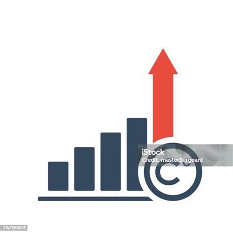 상승 추세와 빨간색 위쪽 화살표와 섭씨도 기호가 있는 막대 차트 기후 변화 벡터 기호 계절에 대한 스톡 벡터 아트 및 기타 이미지 계절 그래프 긍정적인 감정 표현