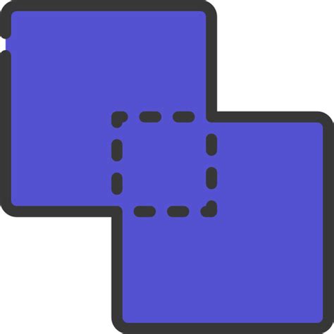 Unite Shapes Tools Boolean Operation Icon Download On Iconfinder