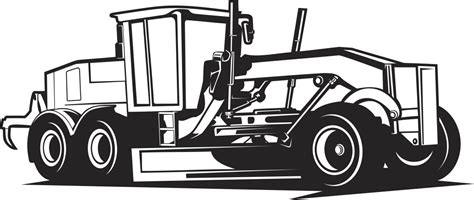 Grader Silhouette Vector Images Over 290