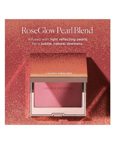 Laura Mercier Roseglow Blush Color Infusion In Peach Shimmer Fwrd