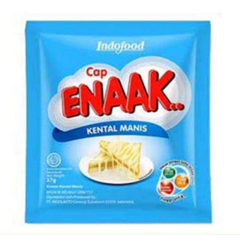 Jual Susu Kental Manis Enaak Sachet Shopee Indonesia
