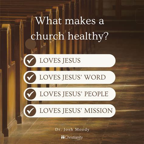 The 4 Loves Of A Healthy Church