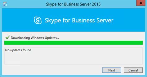 Sfb 2015 Cu1 Server Update November 2015