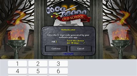 Waited Around 15 Minutes To Get A Code With No 0 7 8 9 Actual Screenshot R 2007scape