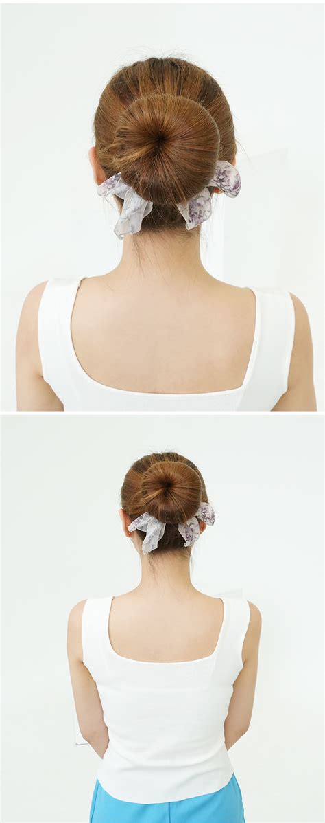 로즈앙 올림머리 똥머리 당고밴드 22h160