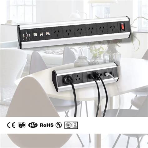 China Oem Desk Mounted Power And Data Sockets Products Removable Versatile Desktop Power