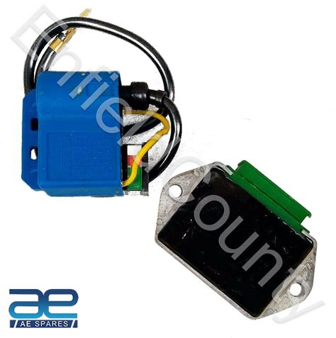 Vespa Px Lml Star Stella Ignition Coil And Cdi 12v With Regulator 3 Pin