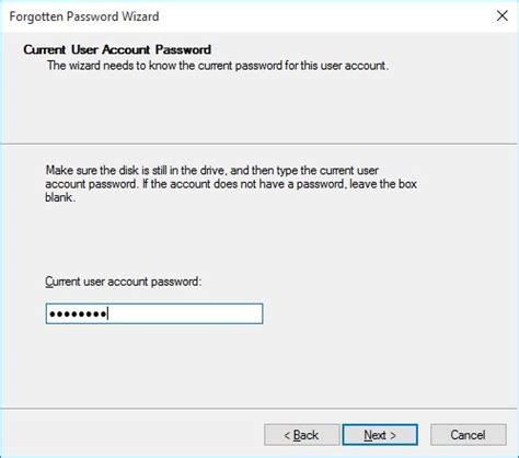 Solved This Is Not A Password Reset Disk Error