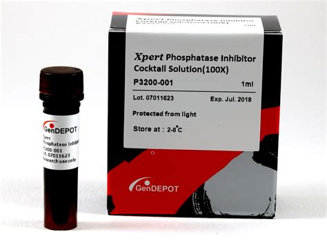 Xpert Phosphatase Inhibitor Cocktail Solution 100x Gendepot