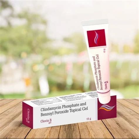 Finished Product Clindamycin Phosphate And Benzoyl Peroxide Topical Gel