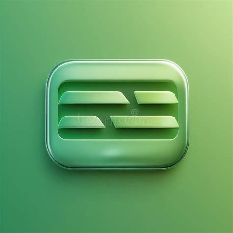 Abstract Green Modern 3d Logo Design Representing Data Processing