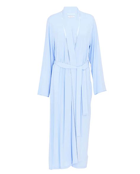 Nora Rose Lucy Dressing Gown Crimson Lingerie