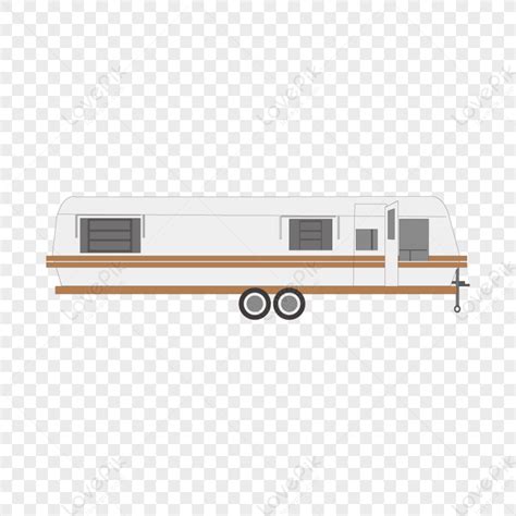 Long Large Rv Clip Art Touring Car Caravan Png Picture And Clipart