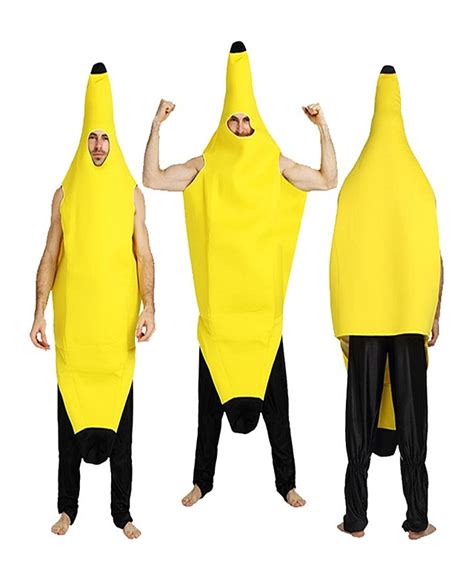 바나나인간이 되어볼래 시선강탈 바나나 파티용품 코스프레 코스튬 이벤트옷 운동회 축제 수련회 야유회 단체복 웃긴 선물 친구선물 생일파티 파티 파티복 쓸모없는 쓸데없는 선물
