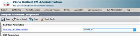 Activating SIP URI Dialing Into A Cisco UC Environment ZIRO