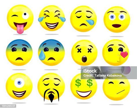 고품질 벡터 라운드 노란색 만화 거품 이모티콘 댓글 소셜 미디어 채팅 댓글 반응 템플릿 아이콘 얼굴 눈물 미소 슬픈 사랑 같은 웃음 이모티콘 문자 메시지 심장에 대한 스톡