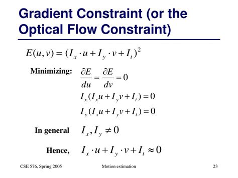 Ppt Motion Estimation Powerpoint Presentation Free Download Id491622