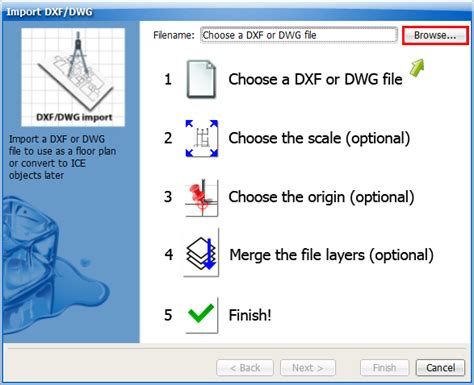 Importing A DXF