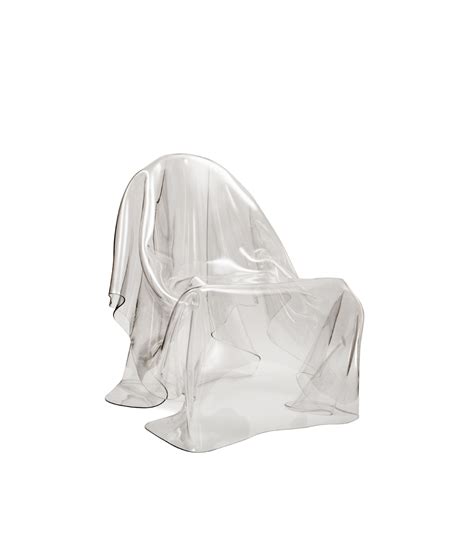 Ghost Chairs Unique See Through Polyester Sheet Seating Designs