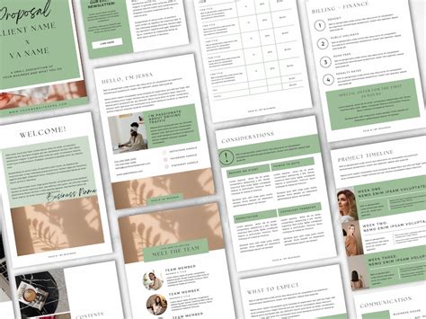 Virtual Assistant Client Welcome Packet Virtual Assistant Template Service Guide New Client