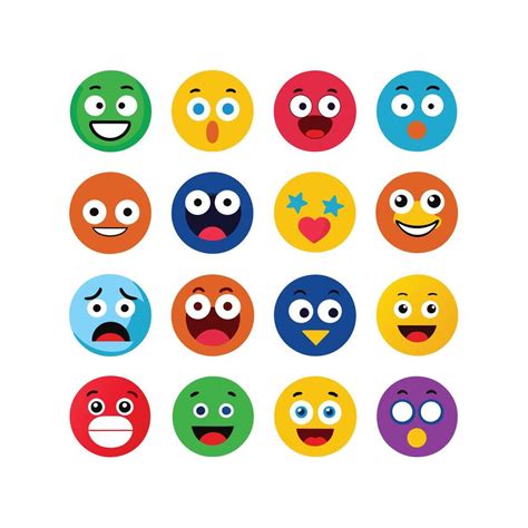 Reaction Icon Set Collection Illustration 47566186 Vector Art At Vecteezy