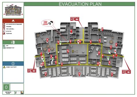 Emergency Evacuation Floor Plan Sleeper