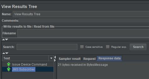 Activemq Classic Jmeter Jms Subscriber How To Read A Bytesmessage
