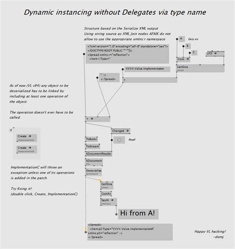 Vl Dynamic Instancing Without Delegates Vvvv Beta Contributions
