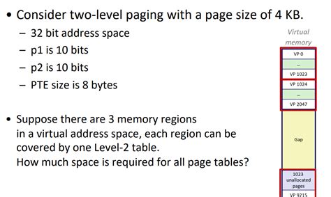 Solved Consider Two Level Paging With A Page Size Of 4 Kb