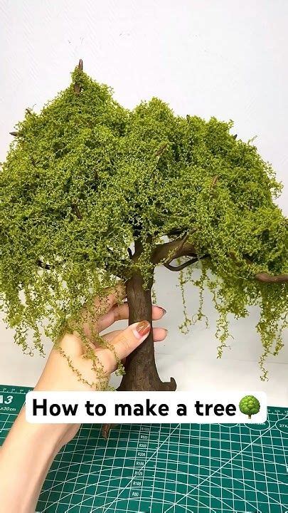 HOW TO MAKE A TREE Diy Decor Miniature Artcraft Art Tree Branch Decor Diy How To Make
