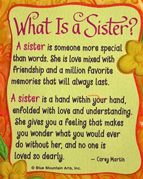 What Is A Sister A Poem For Sisters