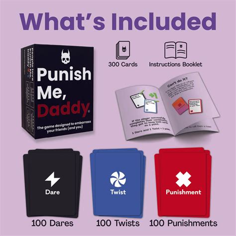 Punish Me Daddy Card Game Zombie Ghost Games