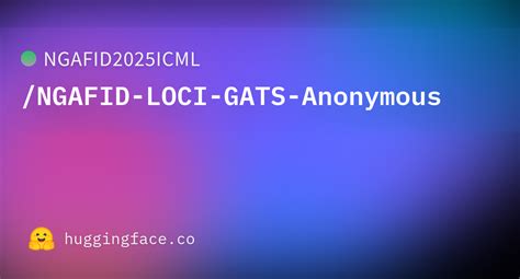 Ngafid2025icml Ngafid Loci Gats Anonymous · Datasets At Hugging Face