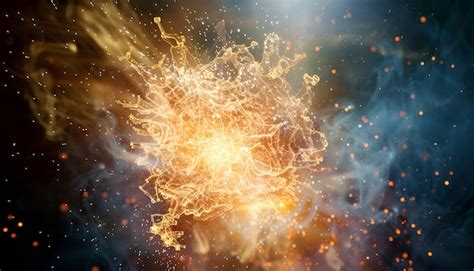 Premium Photo Original Particle Begins To Crumble And Disintegrate