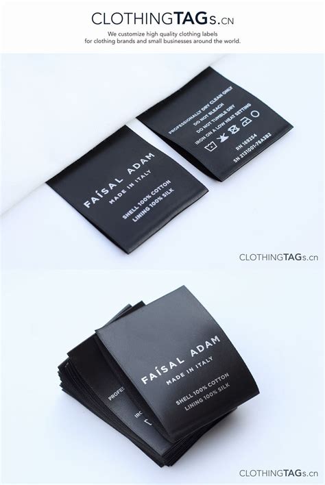 Custom Printed Satin Labels For Clothing Artofit