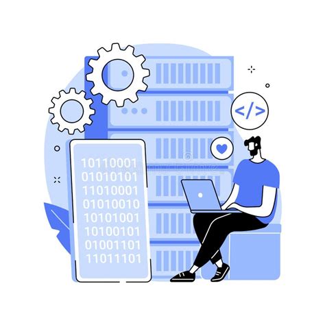 Cyber Security Software Abstract Concept Vector Illustration Stock Vector Illustration Of