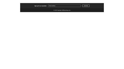 MDBootstrap Snippets Material Design For Bootstrap