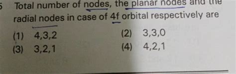 Total Number Of Nodes The Planar Nodes And The Radial Nodes In Case Of 4