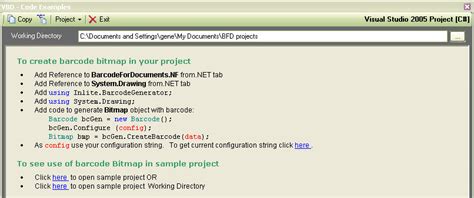 Code Examples Panel