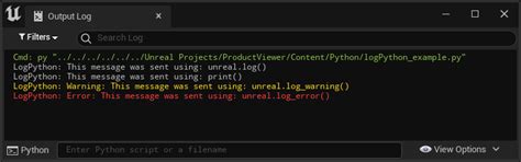 Scripting The Unreal Editor Using Python Unreal Engine 54