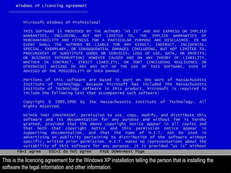 Windows Xp Installation Ppt