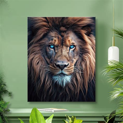 The Soul Of A Lion Museum Grade Poster Lion Posters Lion Art Lion