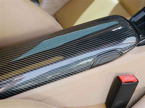 Rennline I118 Carbon Fibre Arm Rest For Porsche 991 Boxster Cayman