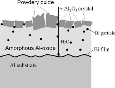Schematic Representation Of Cross Sectional Oxide Morphology Envisaged Download Scientific