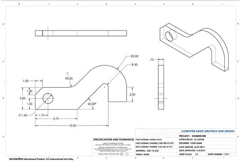 Solved Create A Solid Model For The Part Shown In The Chegg